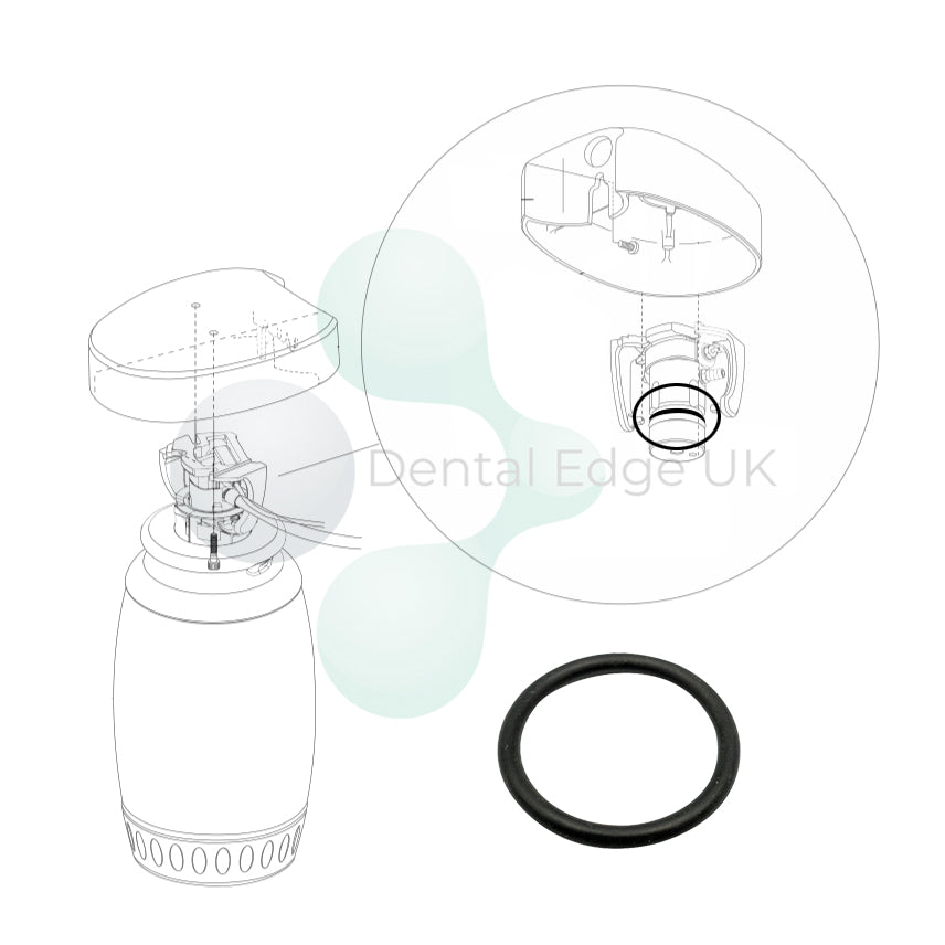 Adec Quick Disconnect Bayonet Water Bottle O-Ring