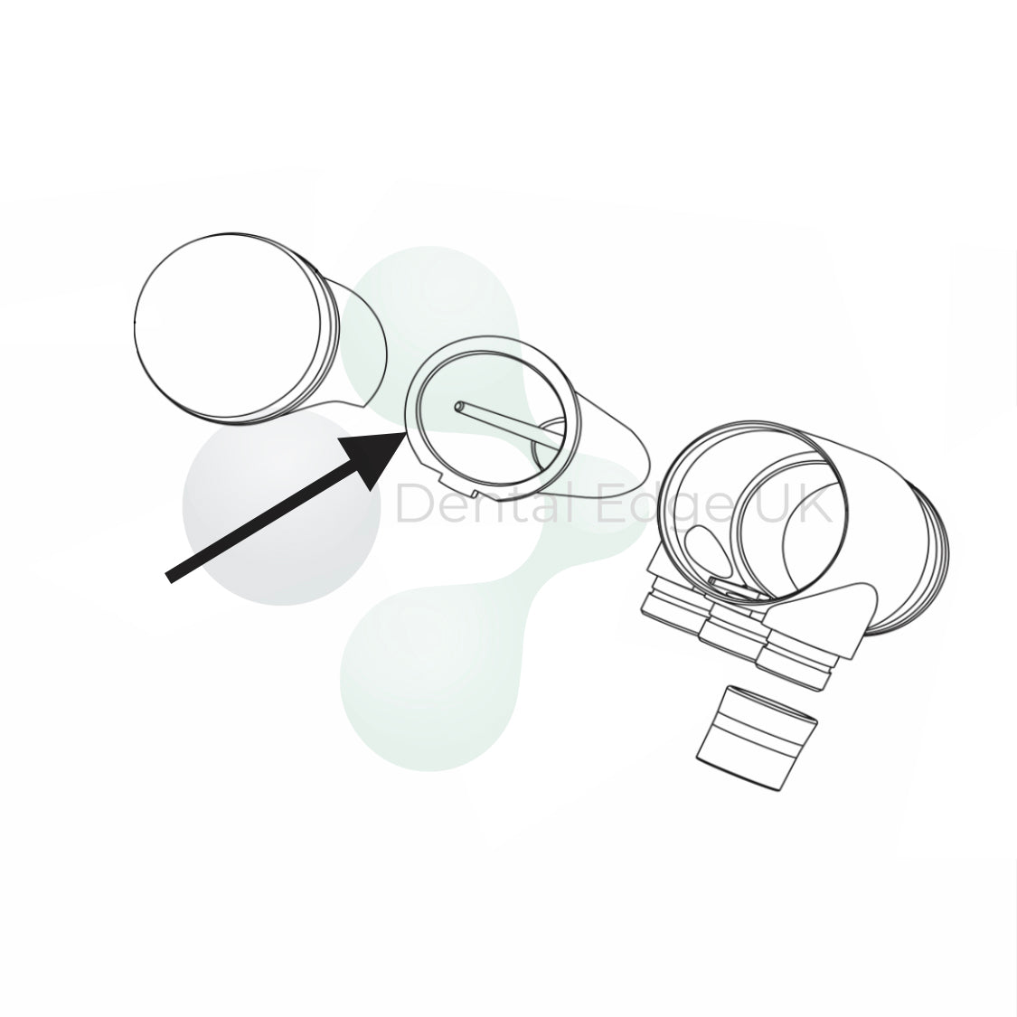 DCI 5512 Adec 300 & 500 Disposable Filter Screen for Triple Canister